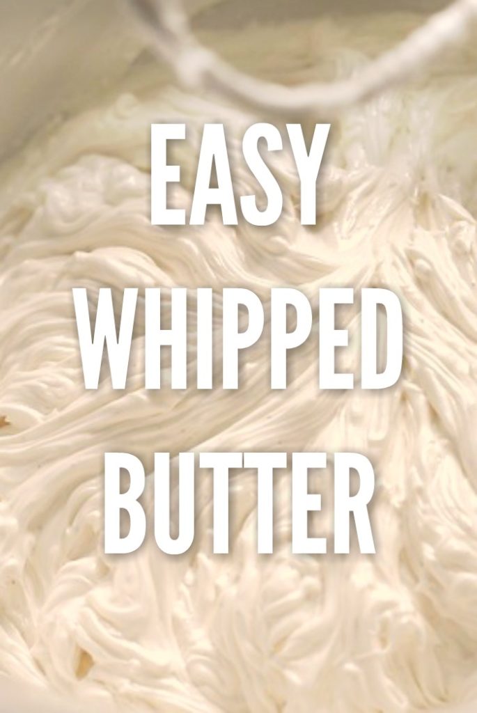 Easy Whipped Butter - Mama Loves Food