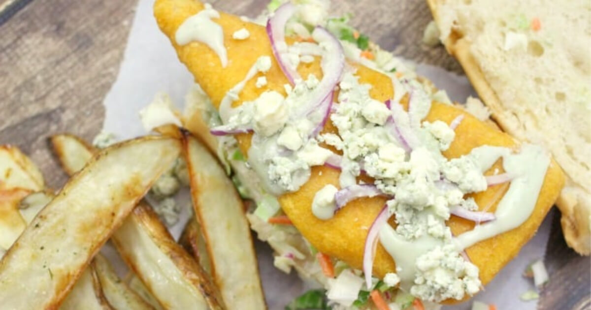 Cod Sandwich - Pub Style - Mama Loves Food