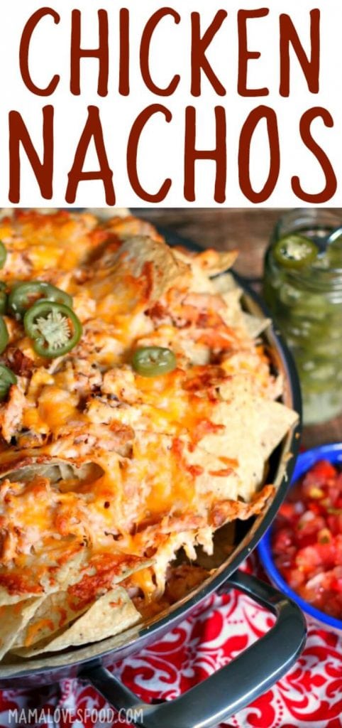 Chicken Nachos Recipe - Mama Loves Food