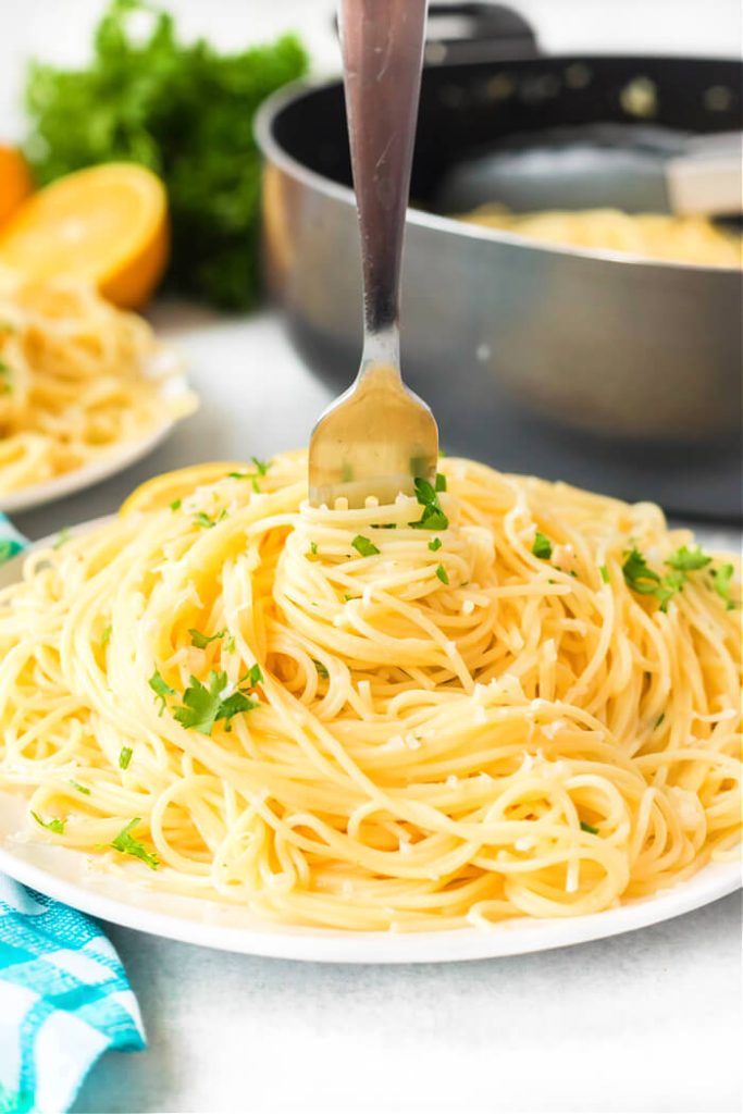 Lemon Pasta - Mama Loves Food