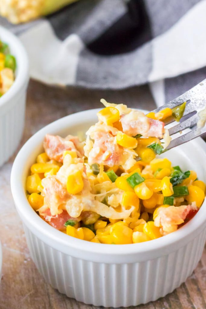 Cheesy Corn - Mama Loves Food
