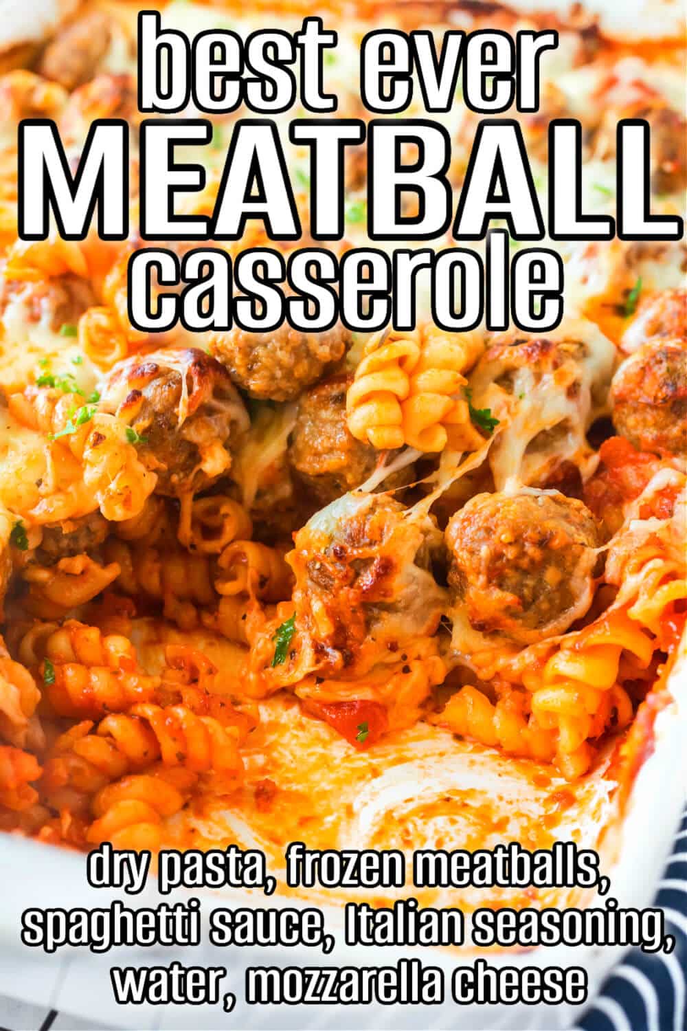 Meatball Casserole - Mama Loves Food
