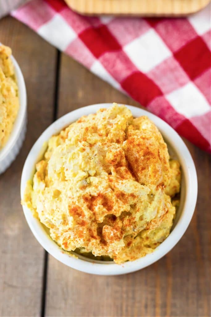 Deviled Egg Potato Salad - Mama Loves Food