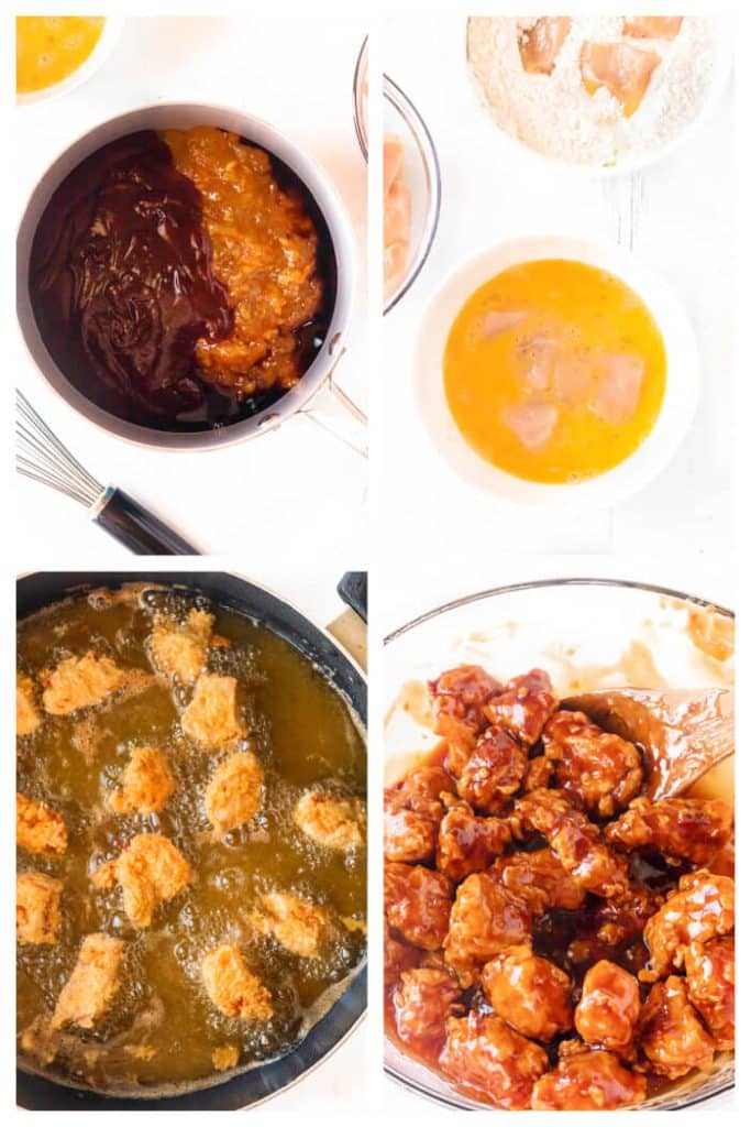 3 Ingredient Orange Chicken - Mama Loves Food