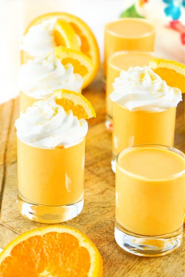 Creamsicle Shots - Mama Loves Food