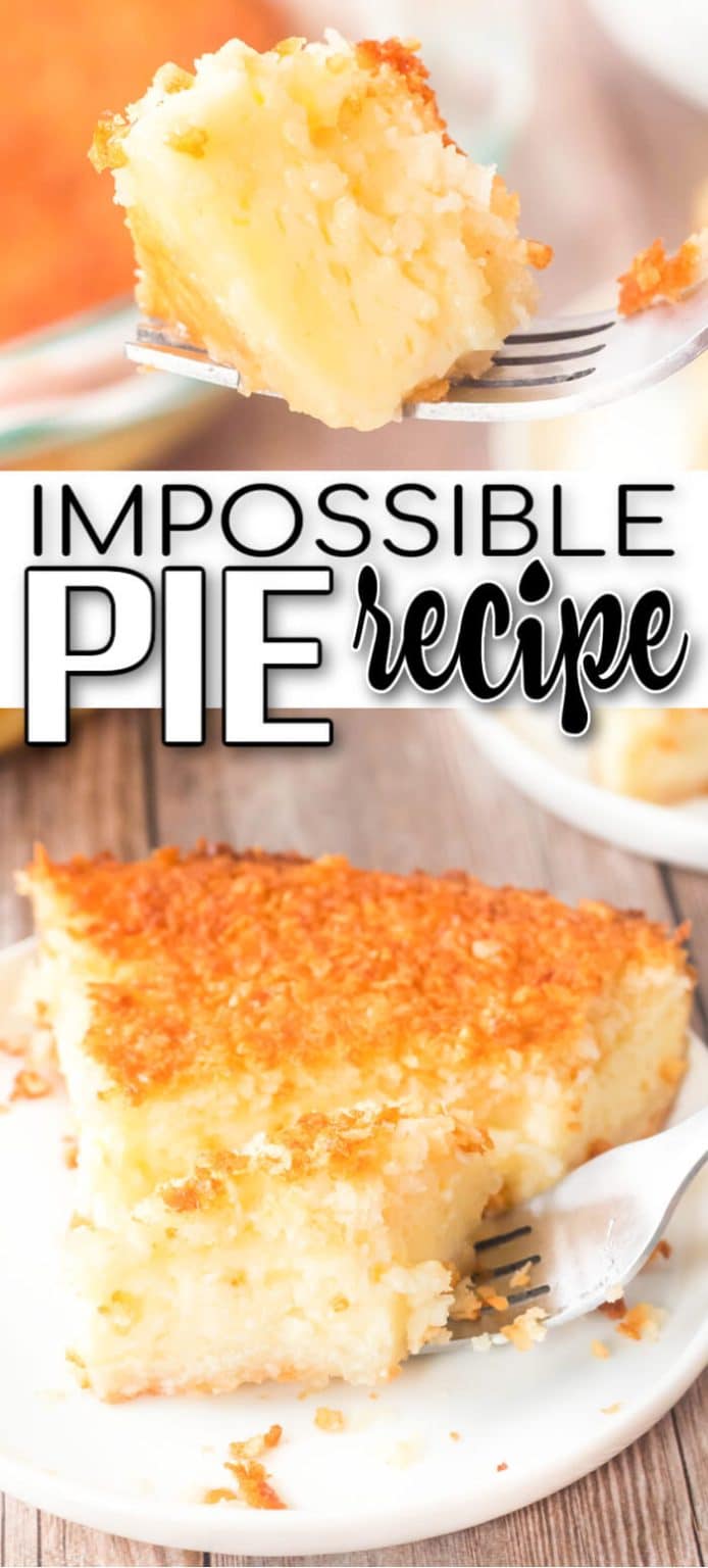 Impossible Pie - Mama Loves Food