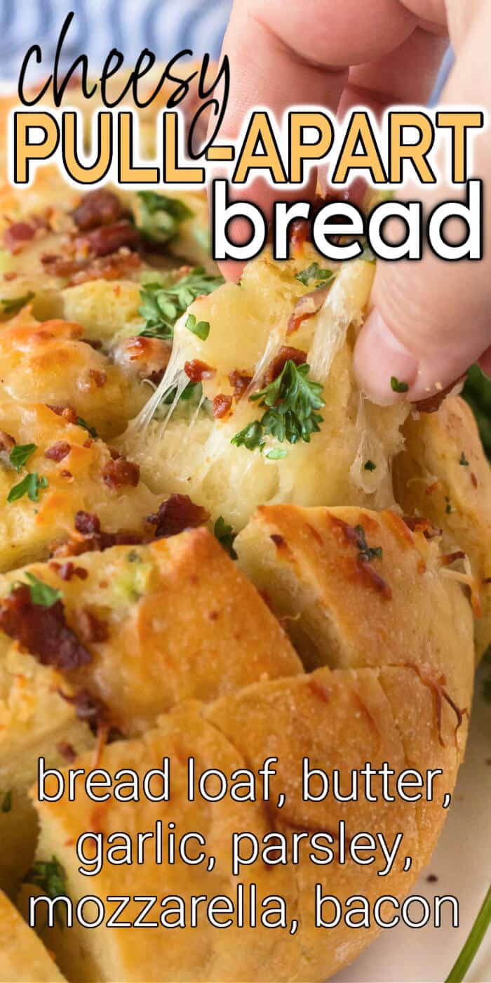 Cheesy Pull Apart Bread - Mama Loves Food