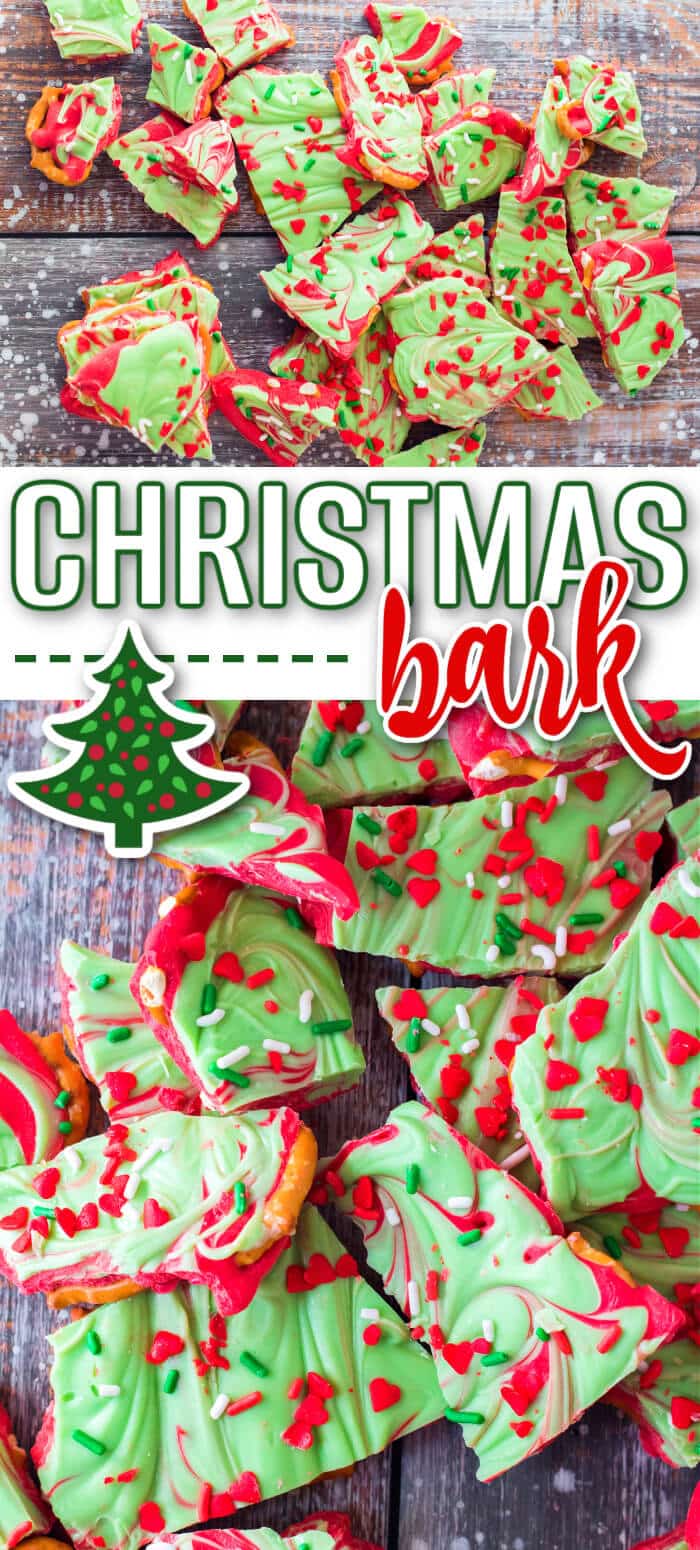 Christmas Bark Mama Loves Food