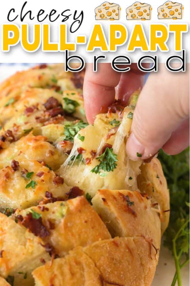 Cheesy Pull Apart Bread - Mama Loves Food