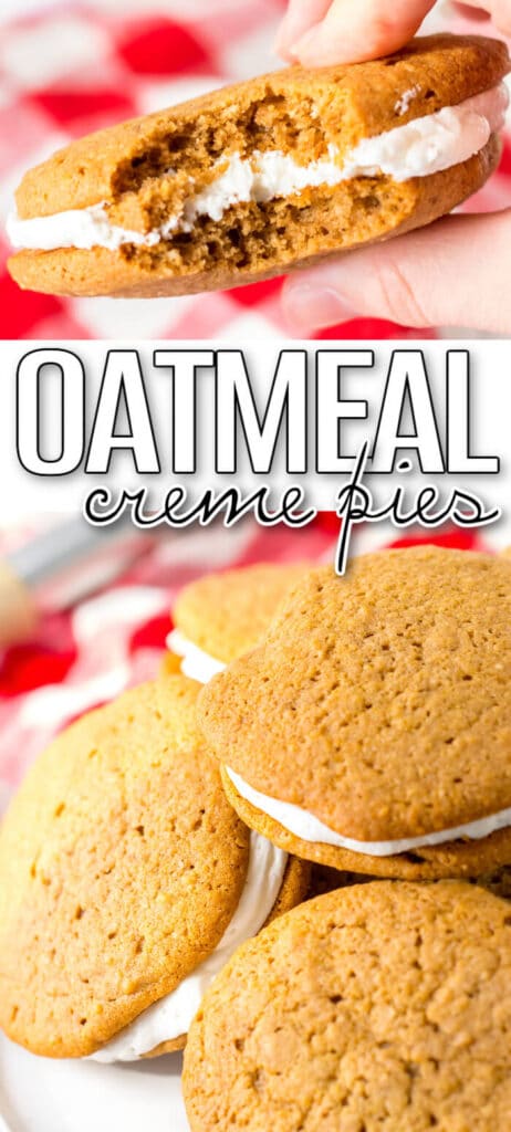Oatmeal Creme Pies - Mama Loves Food