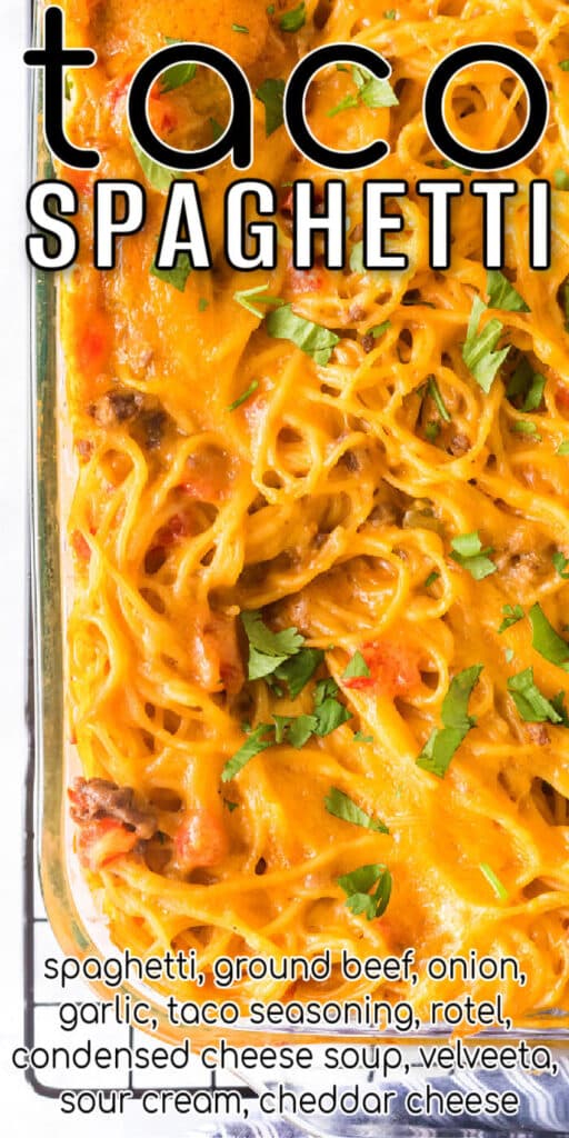 Taco Spaghetti - Mama Loves Food