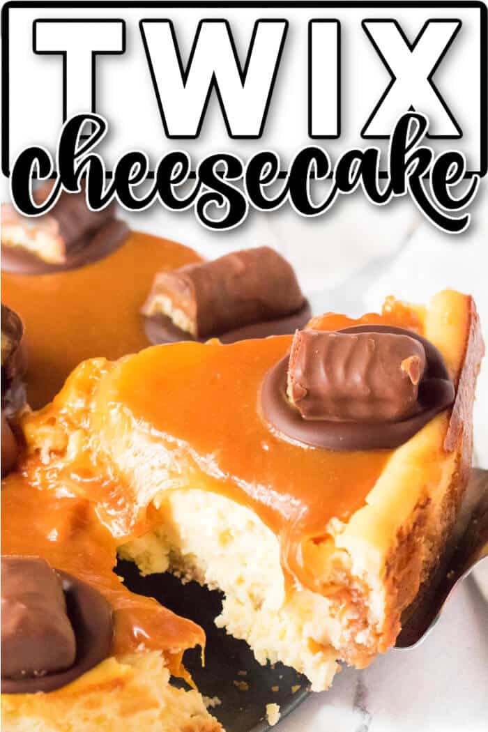 Twix Cheesecake - Mama Loves Food