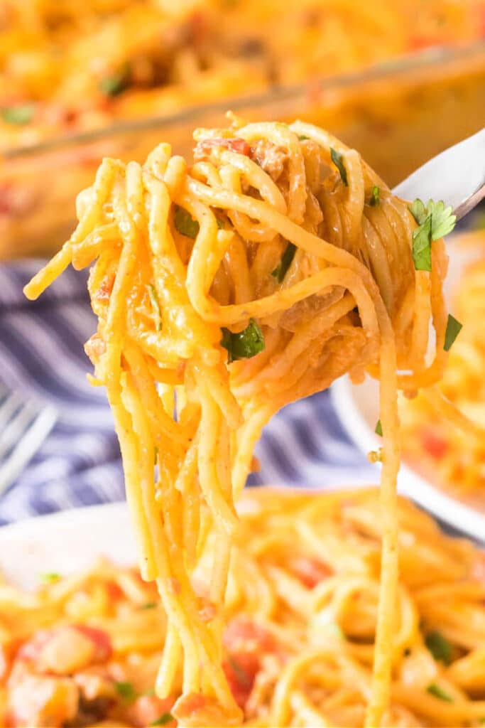 Taco Spaghetti - Mama Loves Food