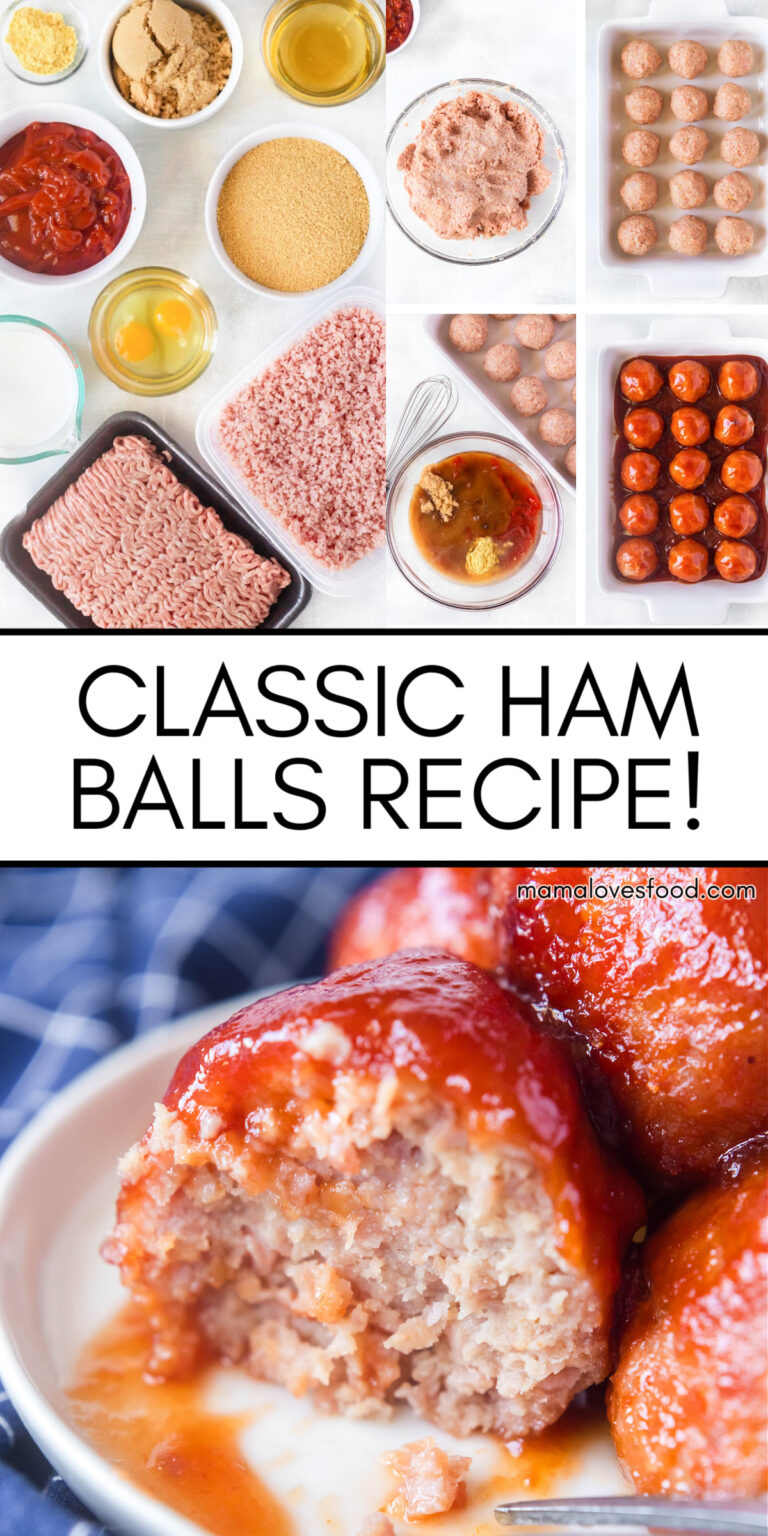 Ham Balls - Mama Loves Food
