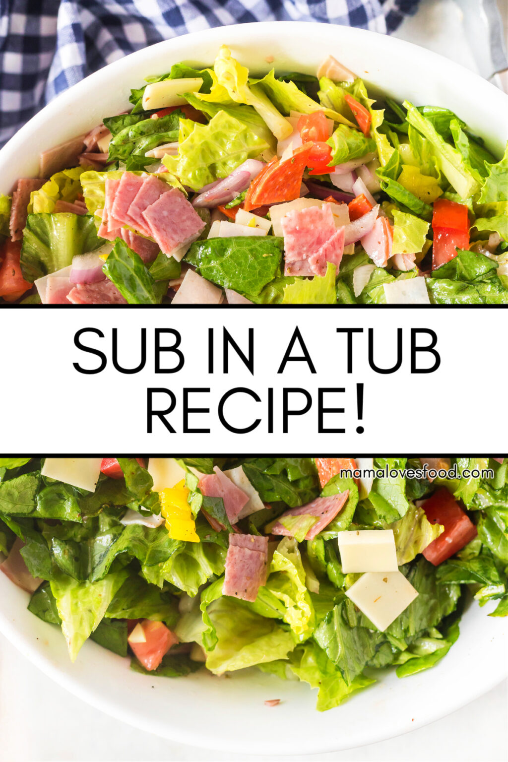 Sub in a Tub - Mama Loves Food