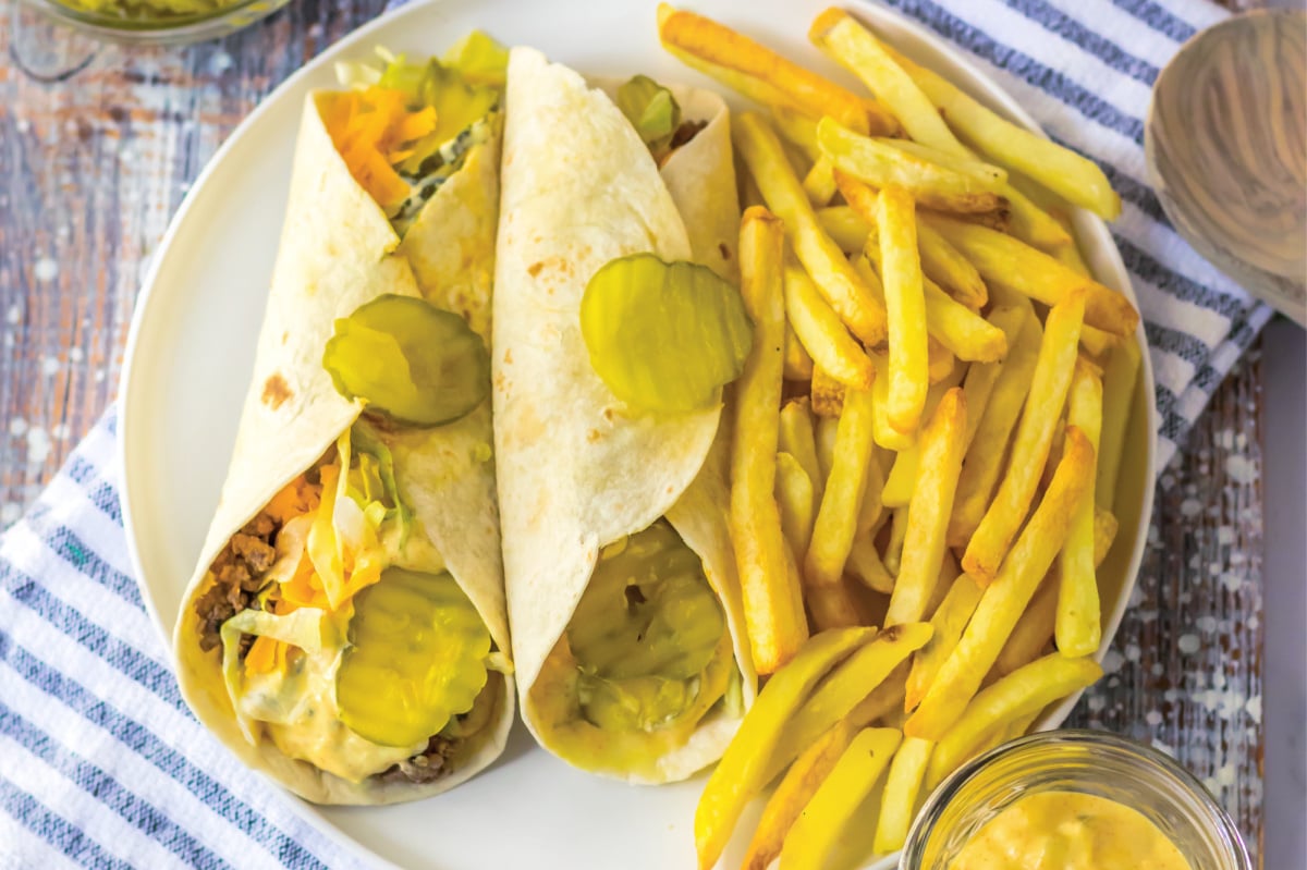 Big Mac Wraps - Mama Loves Food