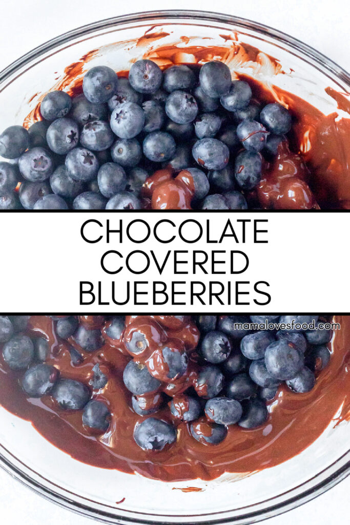 Chocolate Covered Blueberries - Mama Loves Food