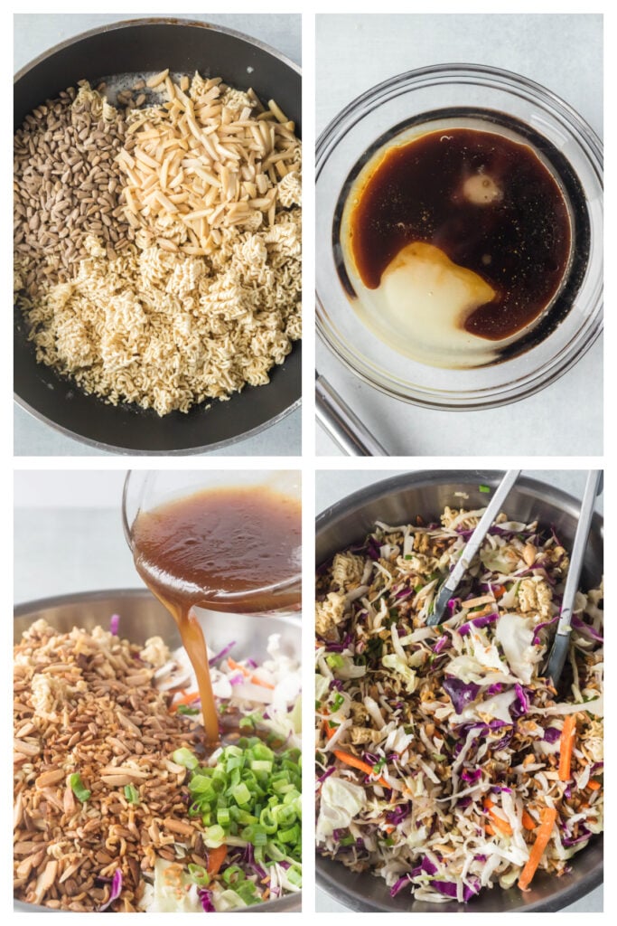 Ramen Noodle Salad - Mama Loves Food